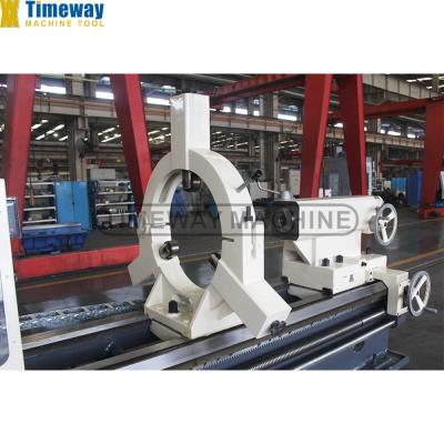 China AL-1000B Máquina de torno horizontal de trabajo pesado Torno CNC normal con taladro de husillo de 130 mm en venta
