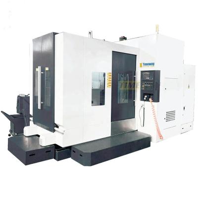 China Max. Tischlast von 600 kg Hochpräzisions-CNC-Horizontalbearbeitungszentrum für Metall zu verkaufen