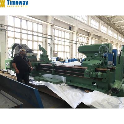 China 1400mm Max. Swing Over Bed Heavy Duty Horizontal Lathe Machine AL-1400C for Metal for sale