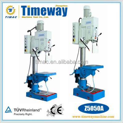 Cina 860 KG Testa ingranaggiata Pedestal Perforazioni Verticale Perforazione Macchina Z5050A Bule e bianco in vendita