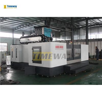 China Centro de mecanizado horizontal CNC de tamaño de mesa de 500*500 mm con capacidad para 24 cargadores de herramientas en venta