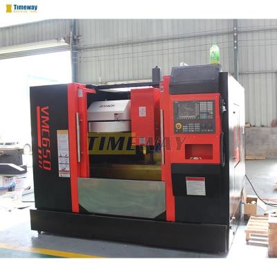 중국 프레싱 머신 CNC 수직 가공 센터 반복성 X/Y/Z ±0.008 mm 판매용