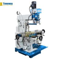 China Opitional Vertical Drilling Milling Machine with 400mm Table Travel and Variable Speed for sale