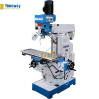 China Opitional Vertical Drilling Milling Machine with 400mm Table Travel and Variable Speed for sale