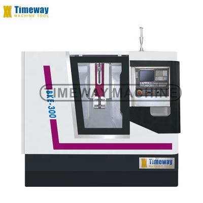 China Small Type CNC Vertical Slotting Machine 460*320mm Worktable Travel KND1000M Control for sale