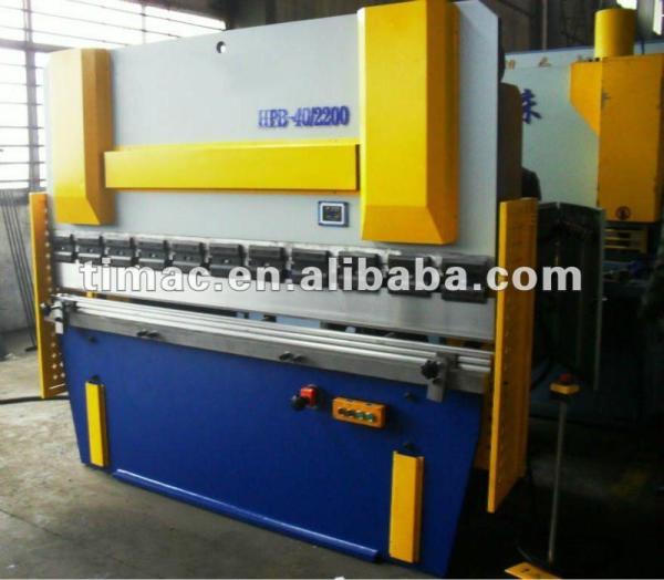 Quality 40 tons Pressure 2200mm Length Hydraulic Press Brake for 2000 mm Working Table for sale