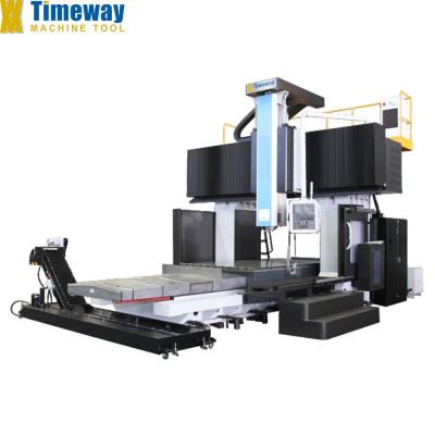 China ±0.005 Precisión de posicionamiento Centro de mecanizado de tipo pórtico GMC1800 Máquina de fresado CNC en venta