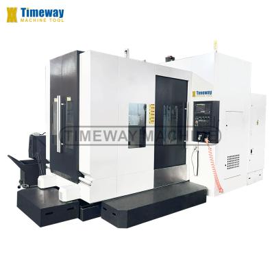Cina 15/18.5kW Spindle Motor Power T-type CNC Horizontal Machining Center HMC 630 per il metallo in vendita