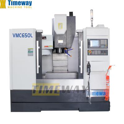 China VMC650L Verticaal bewerkingscentrum 700 mm Tafelreis ±0,006 mm Herhaalbaarheid Te koop