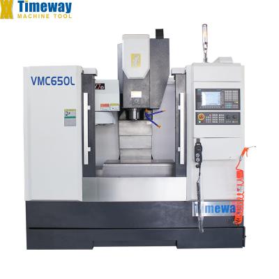 China VMC650L Verticaal bewerkingscentrum 700 mm Tafelreis ±0,006 mm Herhaalbaarheid Te koop
