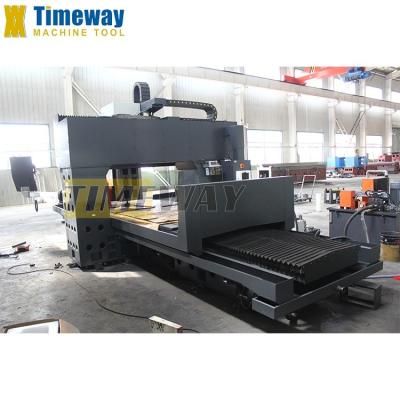 China Normaler CNC-Hochpräzisions-Gantry-Flächenschleifmaschine mit 6000 mm Tischfahrt zu verkaufen