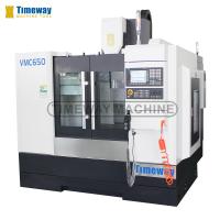 China High Accuracy VMC650 Vertical Machine Center with CNC Systemn Feed Speed for sale