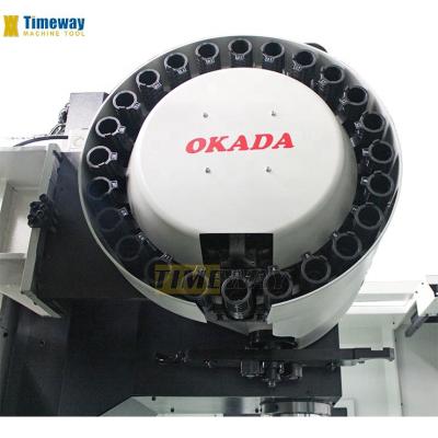 中国 メタルフレーシング VMC1370 5つのTスロットとスピンドルボアを持つ垂直機械センター 販売のため
