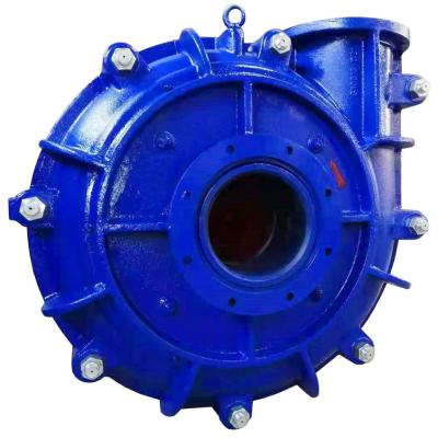 China AH Rubber Lined Slurry Pump 6”× 4” for sale