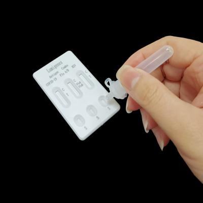 China Covid19/ Influenza A+B/RSV Antigen Combo Rapid Test Kit Colloidal Gold CE Registered Antigen Rapid Test Kit for sale