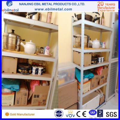 China Q235 Steel Cost-Effective Slotted Angle Shelving / Light Duty Shelf for sale