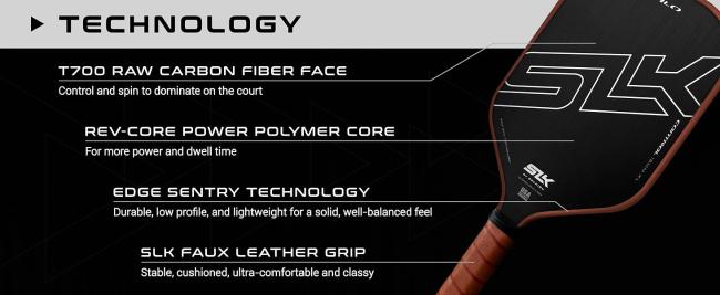 Rev-core power polymore core, edge sentry technology, slk faux leather grip