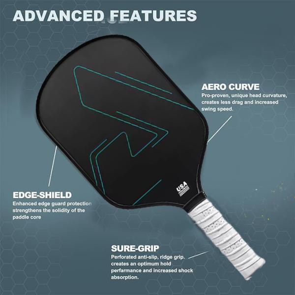 T300 T700 Raw Carbon Fiber Pickleball Paddle 3K 12K 18K Mens Pickleball Paddles