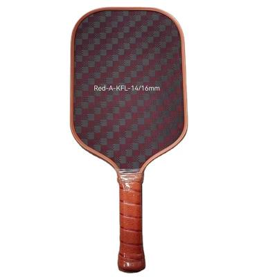 China 140mm Handle Aramid Fiber Pickleball Paddle T700 With PP Honeycomb Core for sale