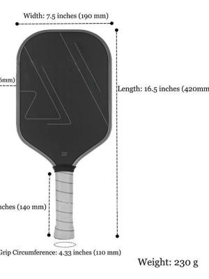China RTS T700 Pickleball Paddle Personalized Durable Pickleball Paddle 16mm for sale