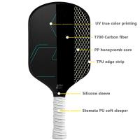 China T700 Honeycomb Core Pickleball Paddle Surface Rough 16mm Thickness for sale