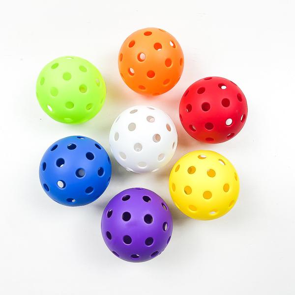 72mm Diameter 26 Hole Pickleball Wear Resistant Customization Option