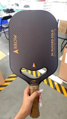 China Pack Bubble Bag/pcs 16mm Thick T700 Carbon Fiber Pickleball Paddle with Custom Design for sale