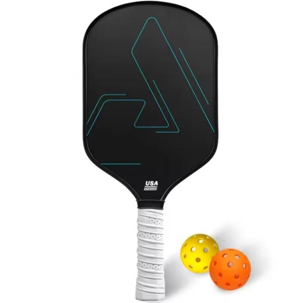 Quality Entertainment Pickleball Paddle with T700 Carbon Fiber Technology and PU Handle for sale