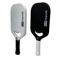 China 16MM Thick PP Honeycomb Core Customizable Pickleball Paddle with Rough Texture Surface for sale