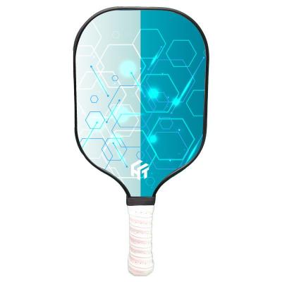 China Raquete de pickleball personalizável para todas as idades Construção de fibra de vidro e favo de mel de PP à venda