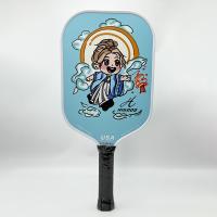 China Persius Shape Polypropylene Pickleball Paddle Honeycomb Core Lightweight for sale