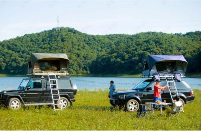 Cina Tenda all'aperto del campeggiatore del tetto dell'automobile di avventura, tenda di alluminio della cima del tetto di 2 persone in vendita