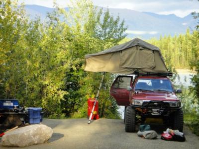 Cina Tenda all'aperto della cima del tetto del camper in vendita