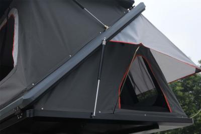 China Het aluminium Hard Shell Z vormde Pop Omhooggaande Kampeerauto van de Dak Hoogste Tent Te koop