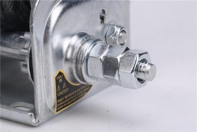 China 600lbs Portable Manual Heavy Steel Cable Hand Crank Boat Cable Winch for sale