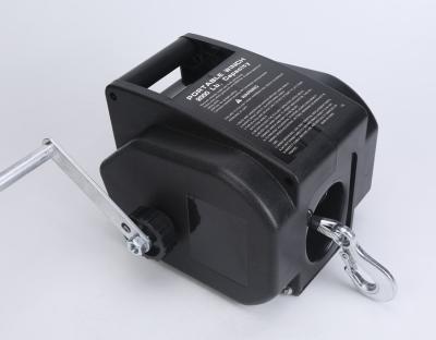中国 携帯用2000LB 12Vの遠隔引く連結器の電気トレーラーのウィンチ6ft/Min 販売のため