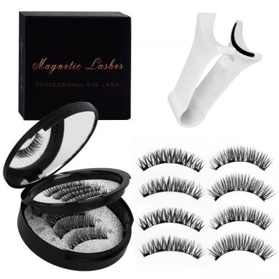China Quantum 3D Magnetic Lashes Natural Look Reusable Water Resistant With Lightweight Applicator for sale