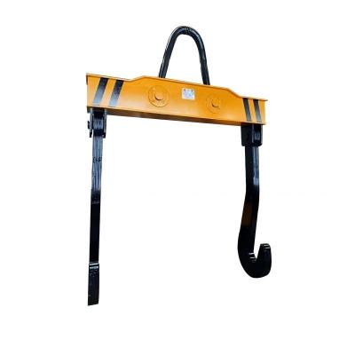 China Heavy Duty Ladle Plate Hook for Molten Steel Lifting and Tipping Function for sale