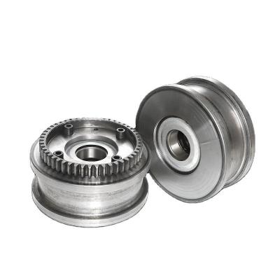 China Heavy Duty LD Crane Wheel Assembly for Overhead Crane with 20crmnti Steel and Precision Processing for sale