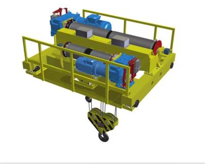 China Double-Girder Crane Trolley with Hoisting Mechanism for sale