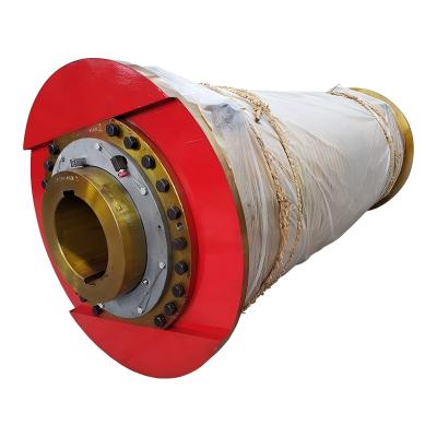 China European Style Crane Steel Wire Rope Drum Assembly with Flange Connection - Heavy Duty, for Overhead & Grab Cranes for sale