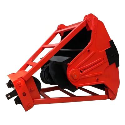 China Durable Heavy Duty Four Rope Grab Bucket for 25 Cubic Meter Mining Handling for sale