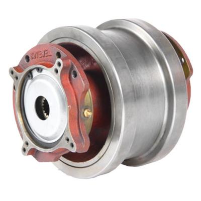 China Thickened Flange Crane Wheel with Forged Alloy Steel and Precision CNC Machining for Enhanced Safety for sale