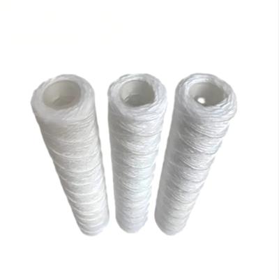 China High Quality PP Cotton Wire Wound Filter Cartridge, Up to 500 L/H, Multi-Layer Graded Density, Wide Compatibility for Water Filtration Systems for sale