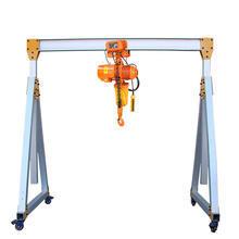 China Aluminum Alloy Aluminum Gantry Crane Equipped with Electric Hoist Lifting Mechanism Providing Safe and Lifting Operations for sale