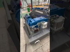 double-girder crane trolley with hoisting mechanism