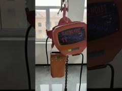 20t max lifting load electric chain hoist with custom voltage for industrial crane applications