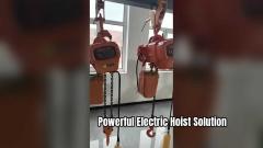 Heavy Duty Electric Chain Hoist | 380V Lifting Equipment