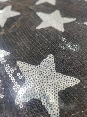 China Het geborduurde Bruids Materiaal van de het lovertjepolyester van Kantstoffen voor Multiapplication Te koop