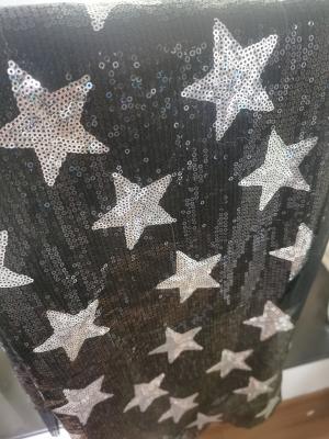 China Het geborduurde Bruids Materiaal van de het lovertjepolyester van Kantstoffen voor Multiapplication Te koop